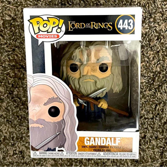 Funko | Toys | Funko Pop Lord Of The Rings Gandalf 443 | Poshmark